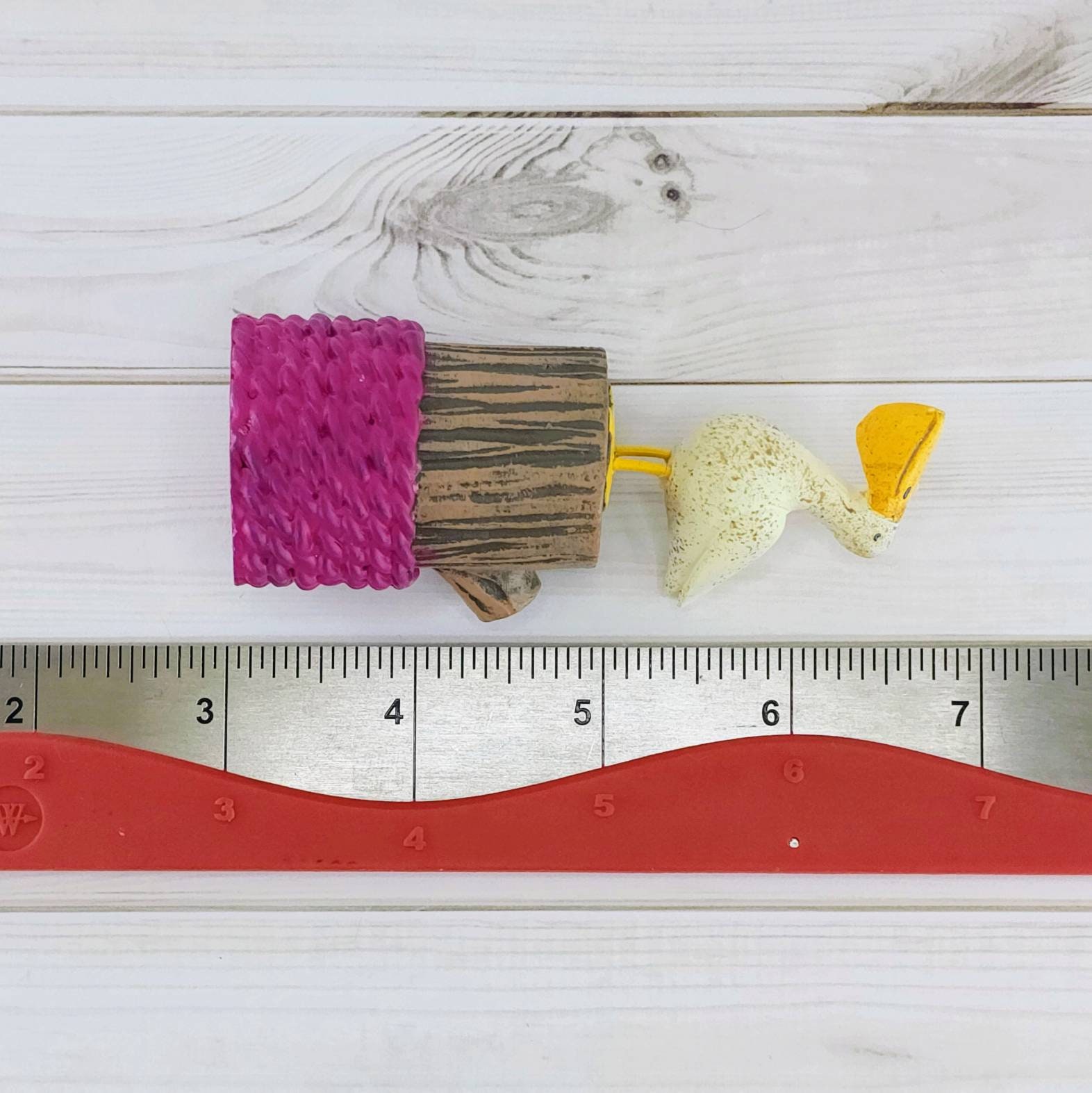 Miniature Pelican on Pierfairy Garden Accessoriesbeach - Etsy