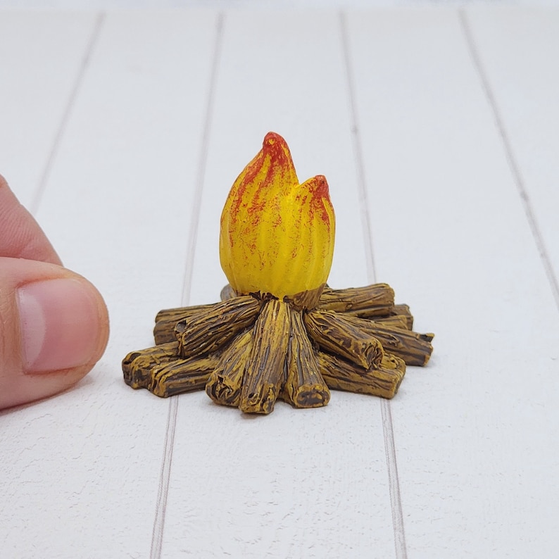 Miniature Campfire,mini Firepit,dollhouse Miniature,fairy Garden ...