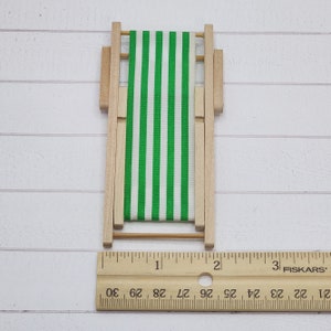 Beach Miniatures,miniature Deck Chair,mini Beach Ball,dollhouse ...