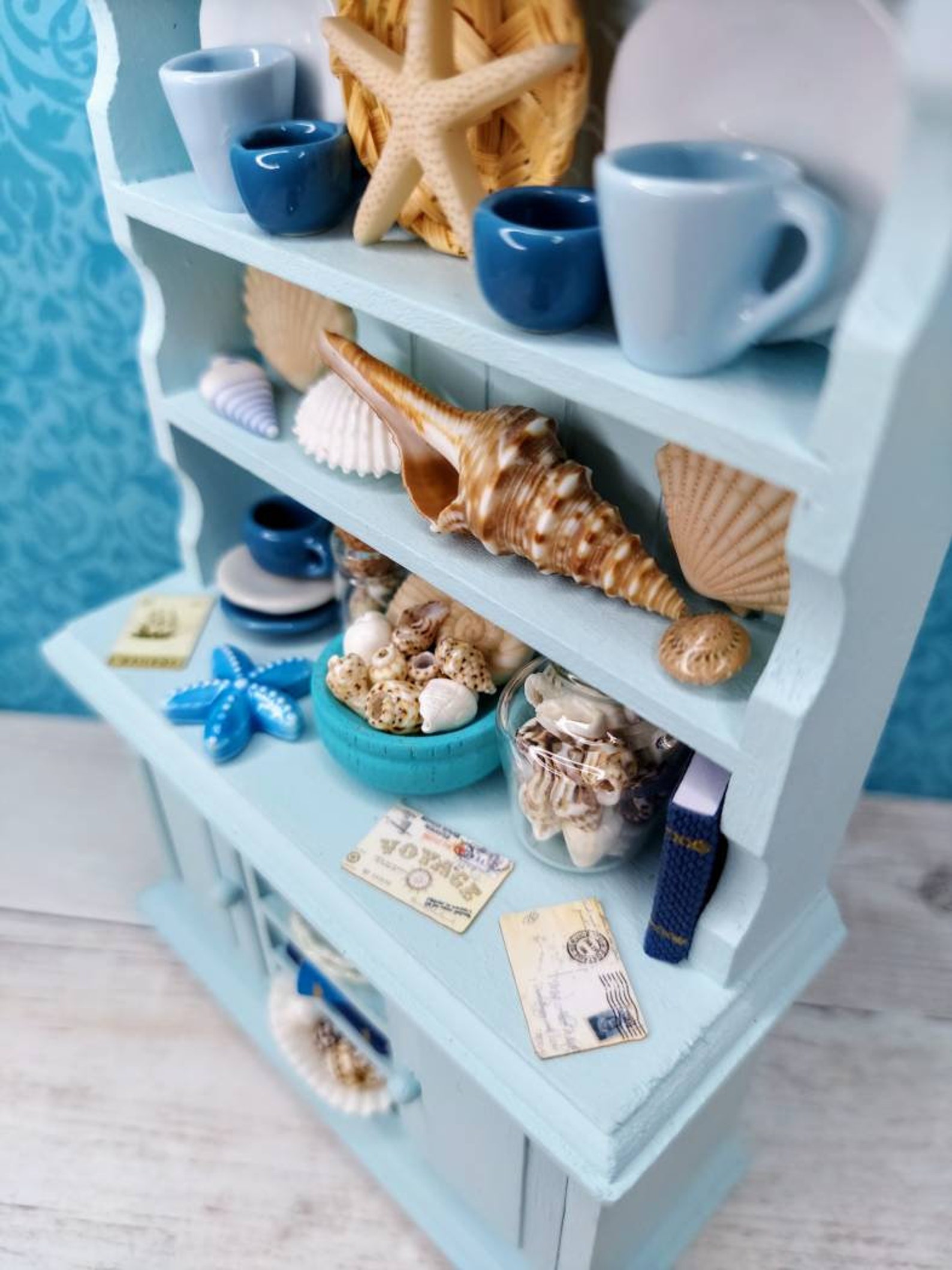 1:12 Scale Beach Hutchbeach Miniaturesnautical - Etsy