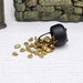 Miniature Pot of Gold,st.patricks Day Miniatures,gold Nuggets,dollhouse ...