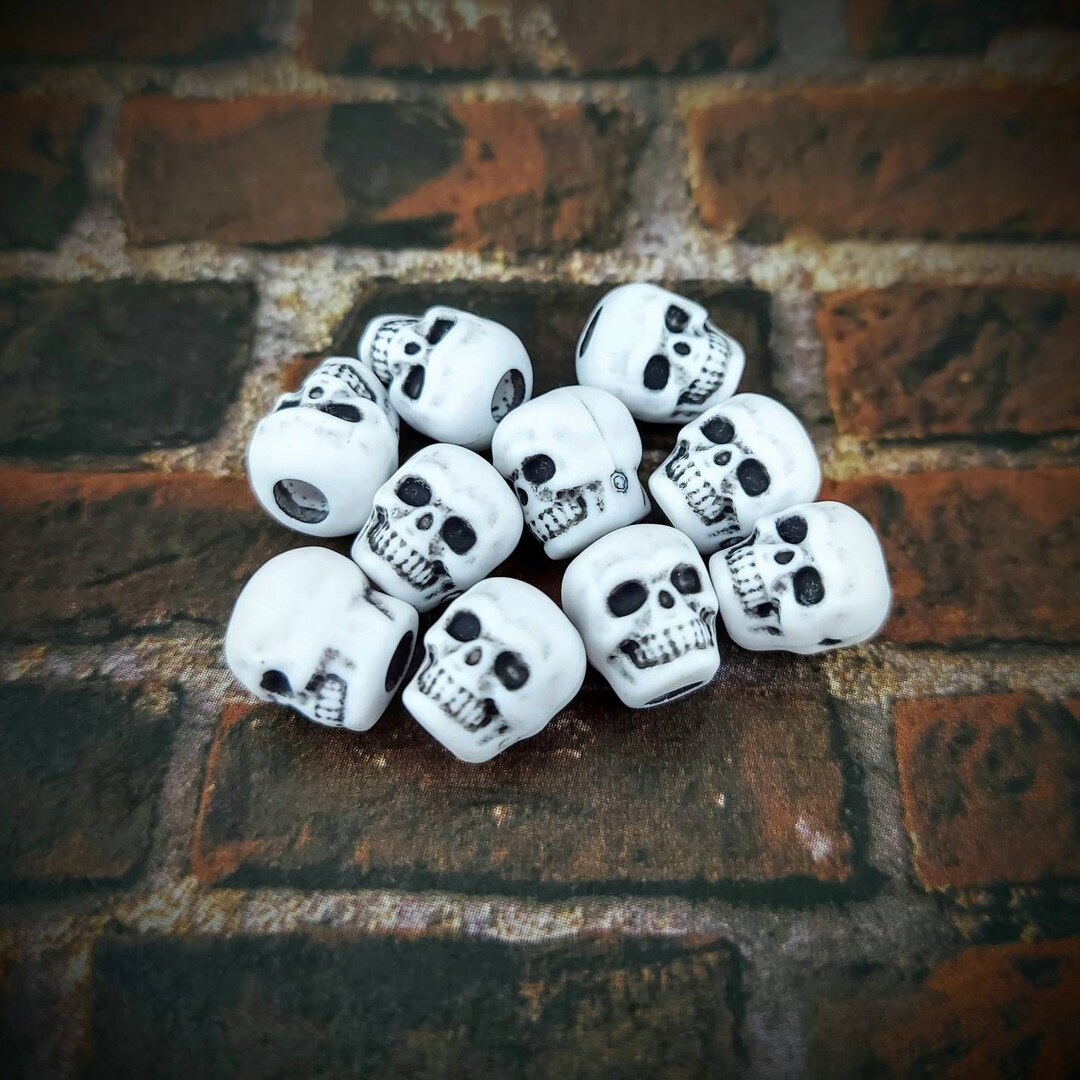 Tiny Miniature Skulls,dollhouse Halloween,terrarium Supplies,miniature ...