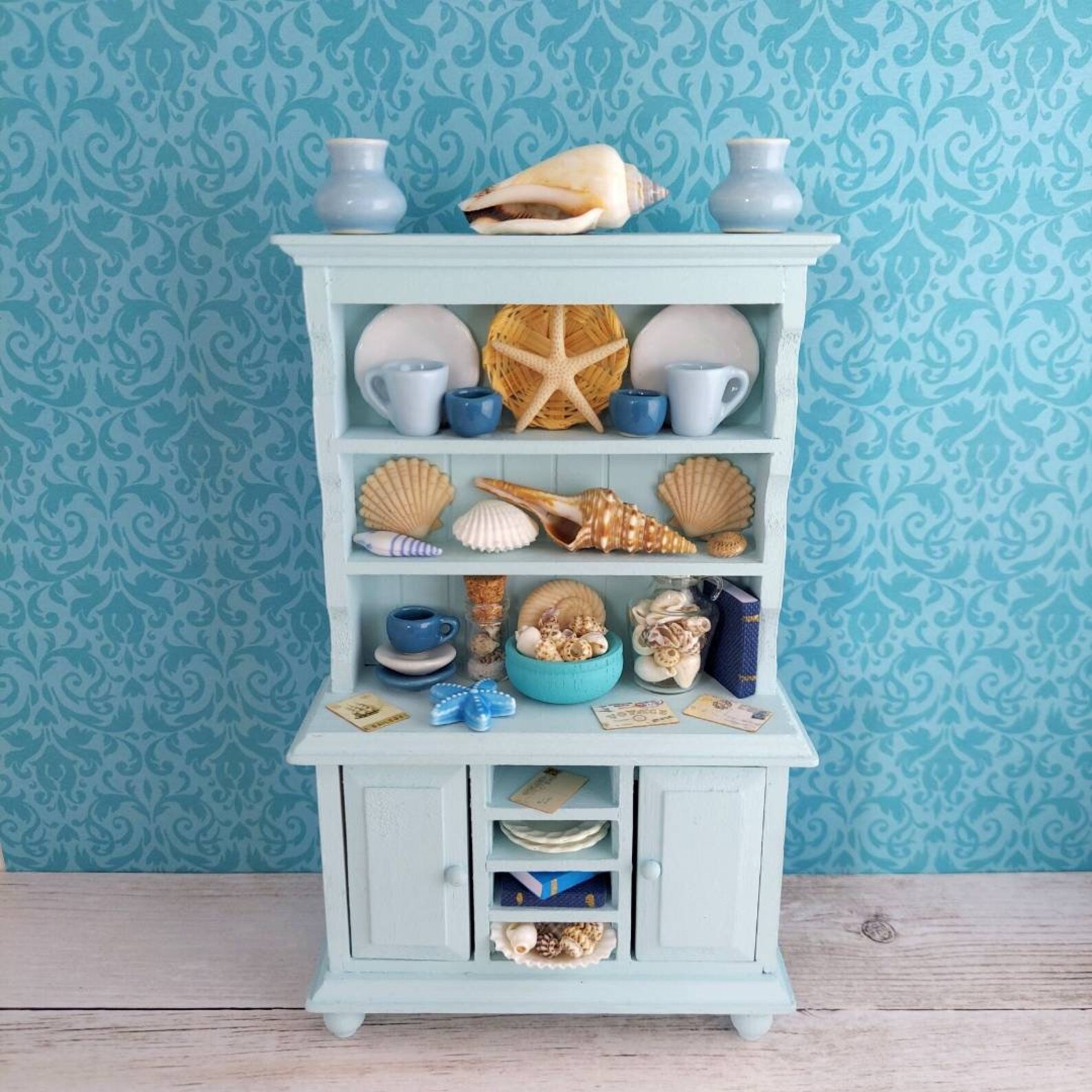 1:12 Scale Beach Hutchbeach Miniaturesnautical - Etsy