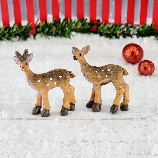 Reindeer Figurine - Etsy