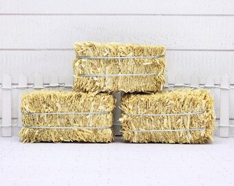 Miniature Mini Hay Bales - Etsy