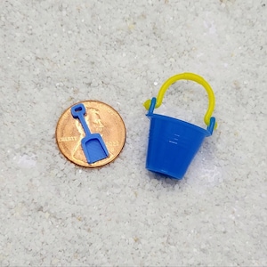 Beach Miniatures,1:12 Scale,dollhouse Miniatures,mini Beach Pail,bucket ...