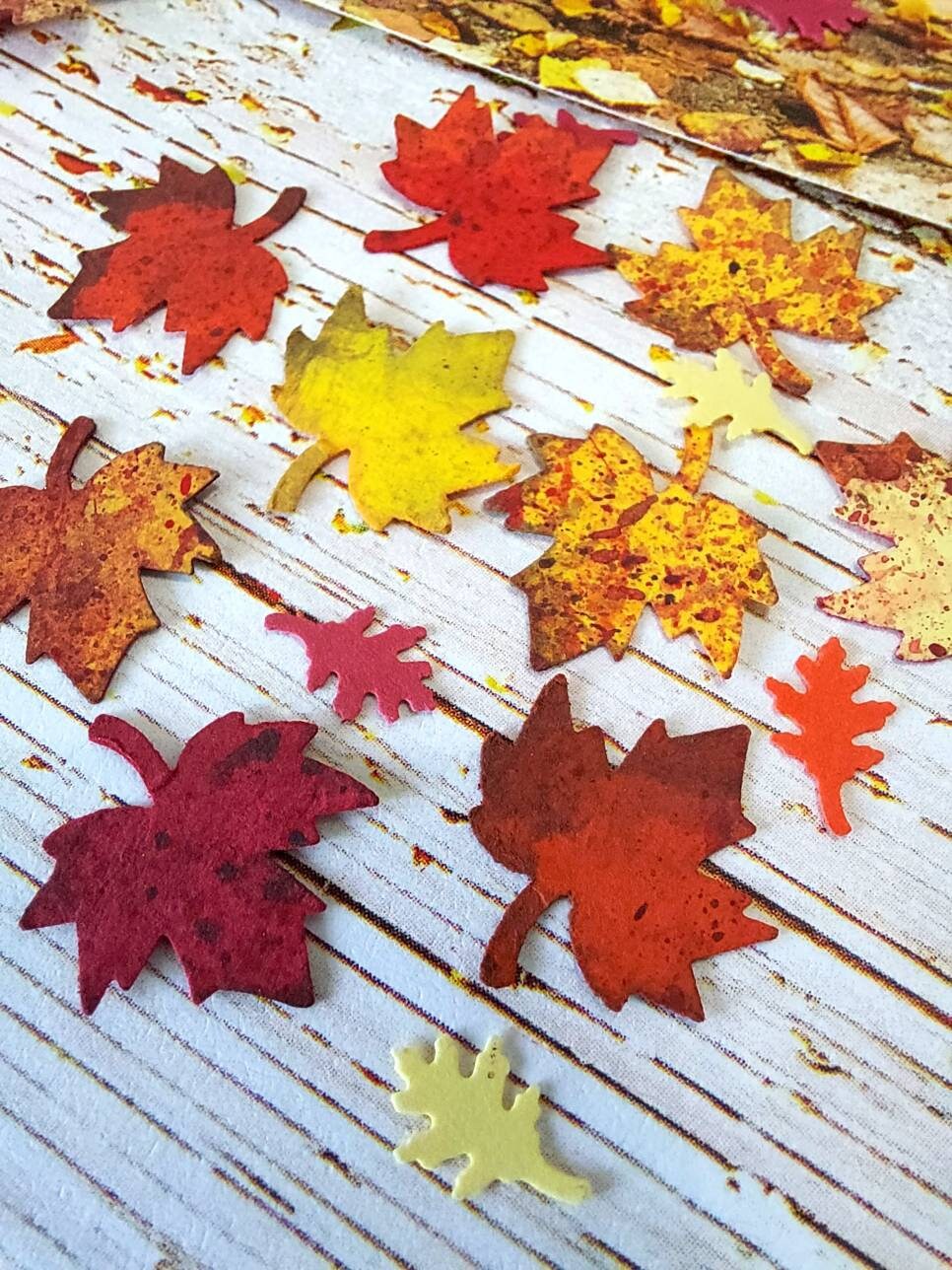 Miniature Maple Leavesdollhouse Miniature Leaves1:12 Scale | Etsy