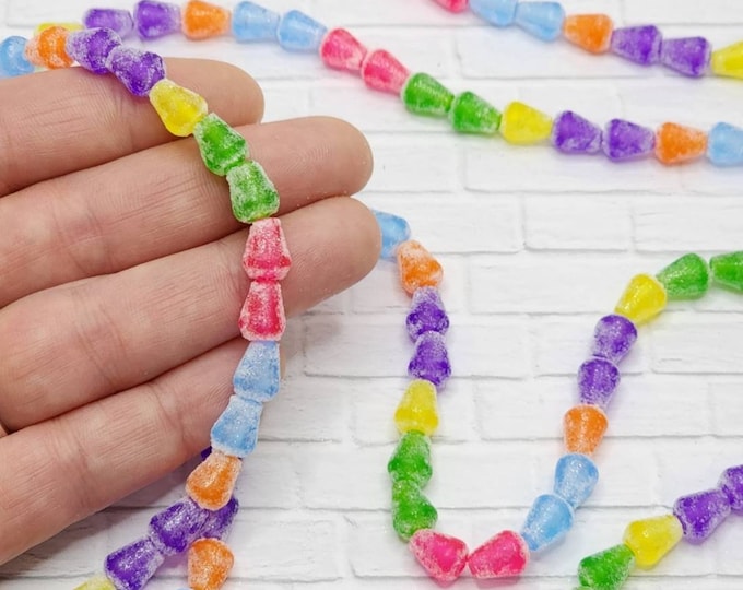 6' Miniature Gum Drop Candy Christmas Garland,miniature Garland ...