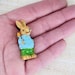 Miniature Easter Bunny,miniature Bunnies,easter Miniatures,dollhouse ...