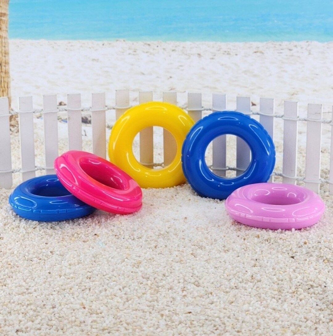 Miniature Pool Float,swimming Ring,miniature Beach Accessories ...