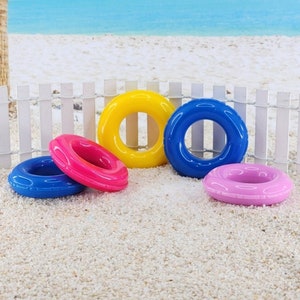 Miniature Pool Float,swimming Ring,miniature Beach Accessories ...