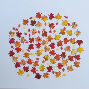 Miniature Maple Leaves,dollhouse Miniature Leaves,1:12 Scale Leaves ...