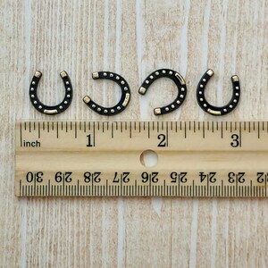 Miniature Horseshoe,st.patrick's Day Miniatures,dollhouse Miniatures ...