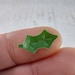 Miniature Holly Garland,christmas Miniatures,dollhouse Holly,holiday ...