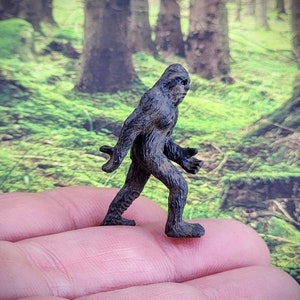 Micro Miniature Bigfoot,tiny Sasquatch, Terrarium Supplies,diorama,mini ...