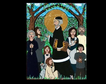 St Vincent De Paul Poster Print. Saint Vincent De Paul Wall - Etsy