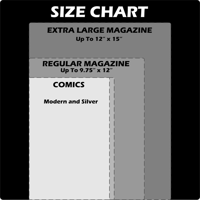 Custom - XL Size Acrylic Case for Magazines and Other Collectibles (cut ...