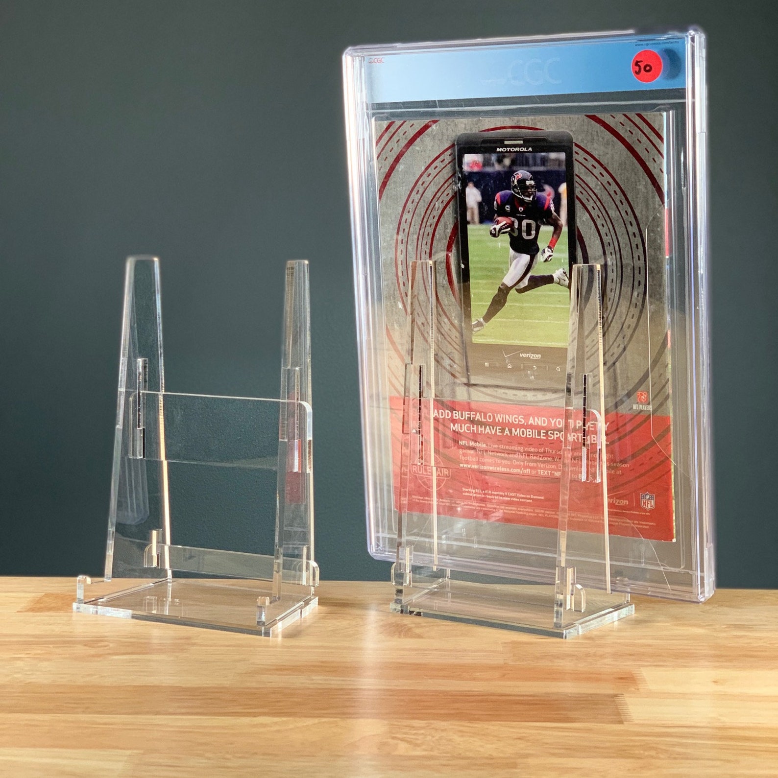 Clear Acrylic Easel - Cases, Slabs, Magazines, Comics - Etsy