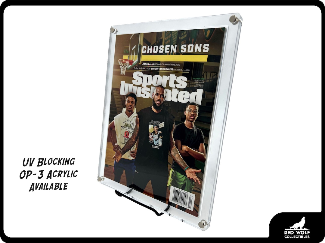 Custom - Reg Size Acrylic Case for Magazines and Other Collectibles ...