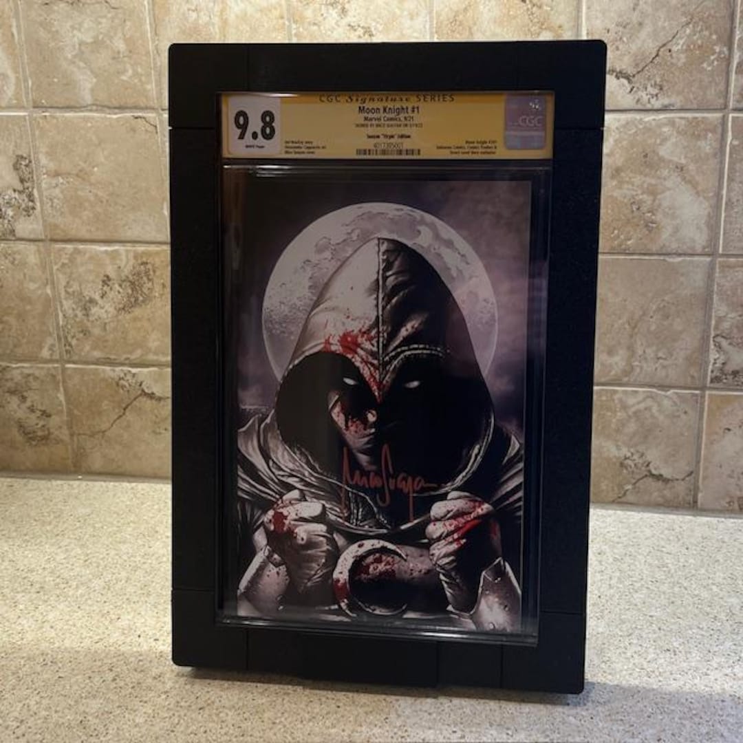 EZ Slab Frame--uv Protected Acrylic Magnetic Graded Comic Display Frame ...