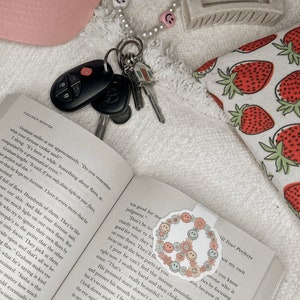 Peace Sign Smiley Face Magnetic Bookmark/ Bookmark/ Magnet Bookmark ...