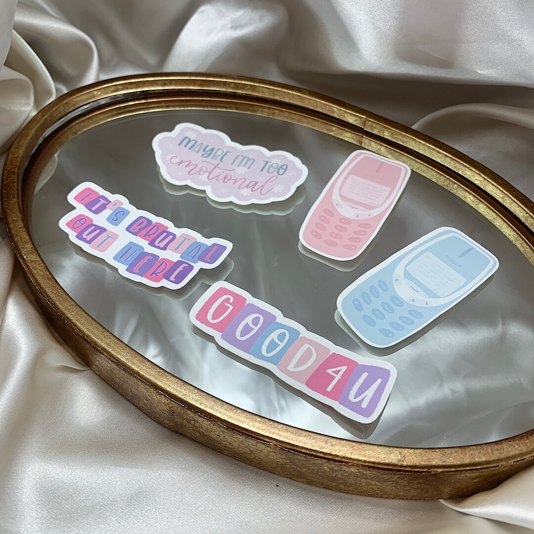 Olivia Rodrigo Sour Inspired Y2K Water Resistant Sticker Pack/laptop ...