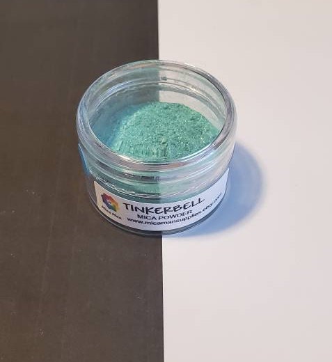 Tinkerbell - Green Mica Powder, 5G Containers - Etsy