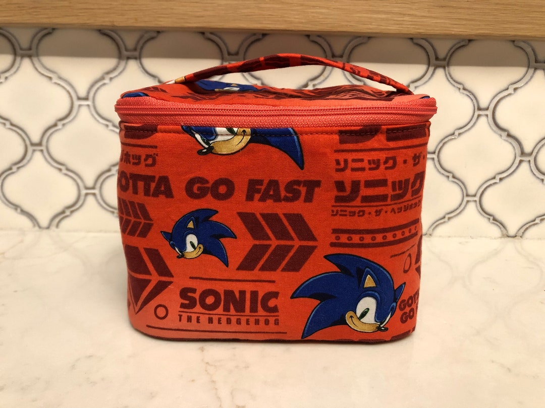 Sonic the Hedgehog Zippered Container - Etsy