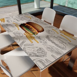 CUSTOM ORDER TABLECLOTH, Table Top Mat, Table Cover, Table Protector ...