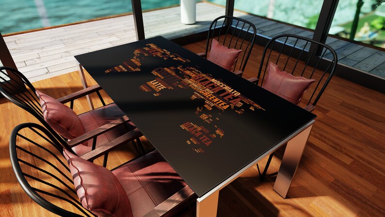 Map of the World's Coffee Regions Tablecloth World Tea - Etsy