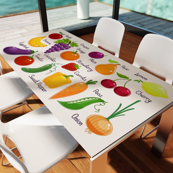 Transparent Table Protector - Etsy