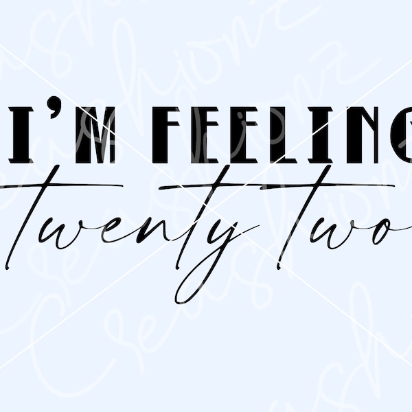 Feeling 22 - Etsy