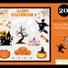 Halloween PNG Bundle Halloween Clipart Printable Stickers Digital ...