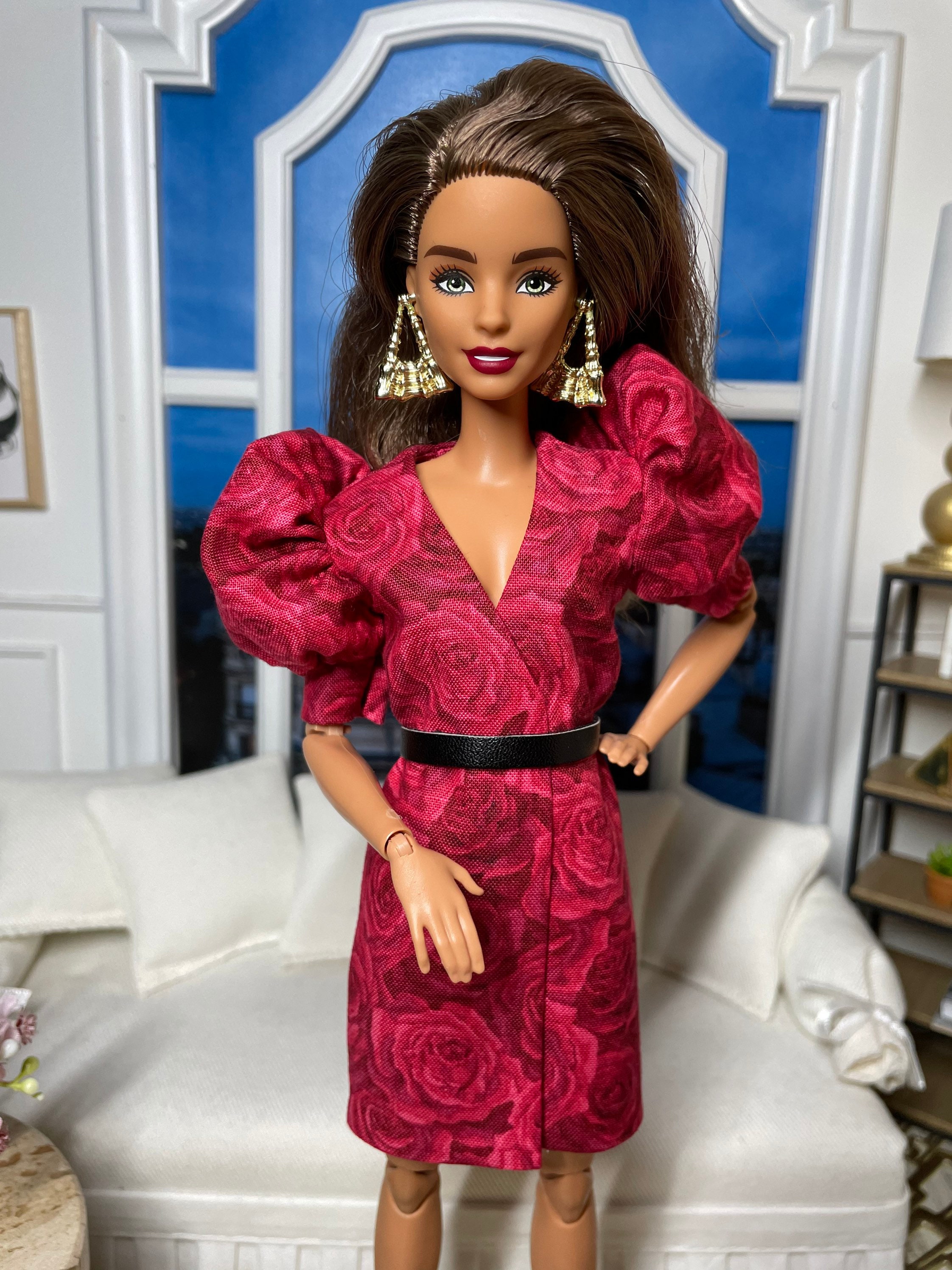Living Black Barbie Doll