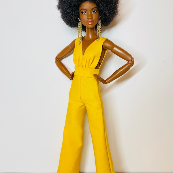 Yellow Jumpsuit - Etsy