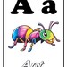 Animal Alphabet Flashcards - Kids Educational Learning Tool, Fun Animal ...