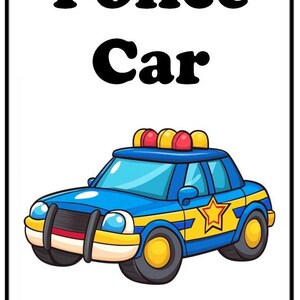 Flashcards - Transport With All Aspects or Cars Planes Trains and Other ...