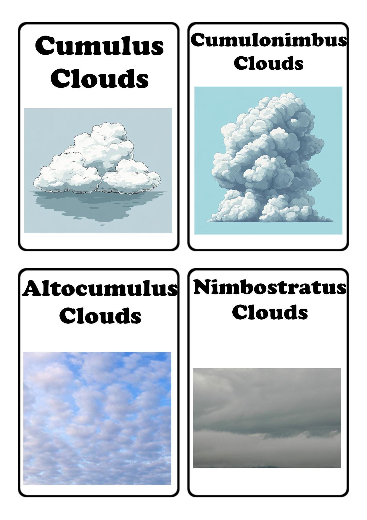 Weather Wheel and Weather Flashcards for Sunny Rainy Days - Etsy