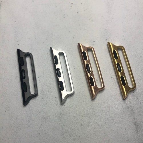 Apple Watch Adapter No Screws/springs Connector Custom Bands - Etsy