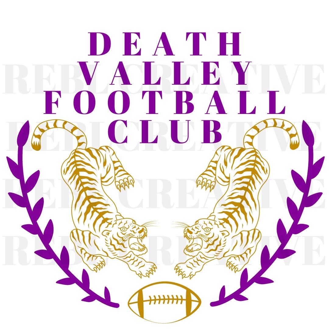 Death Valley Football Club PNG Files - Purple and Gold, Black, and ...