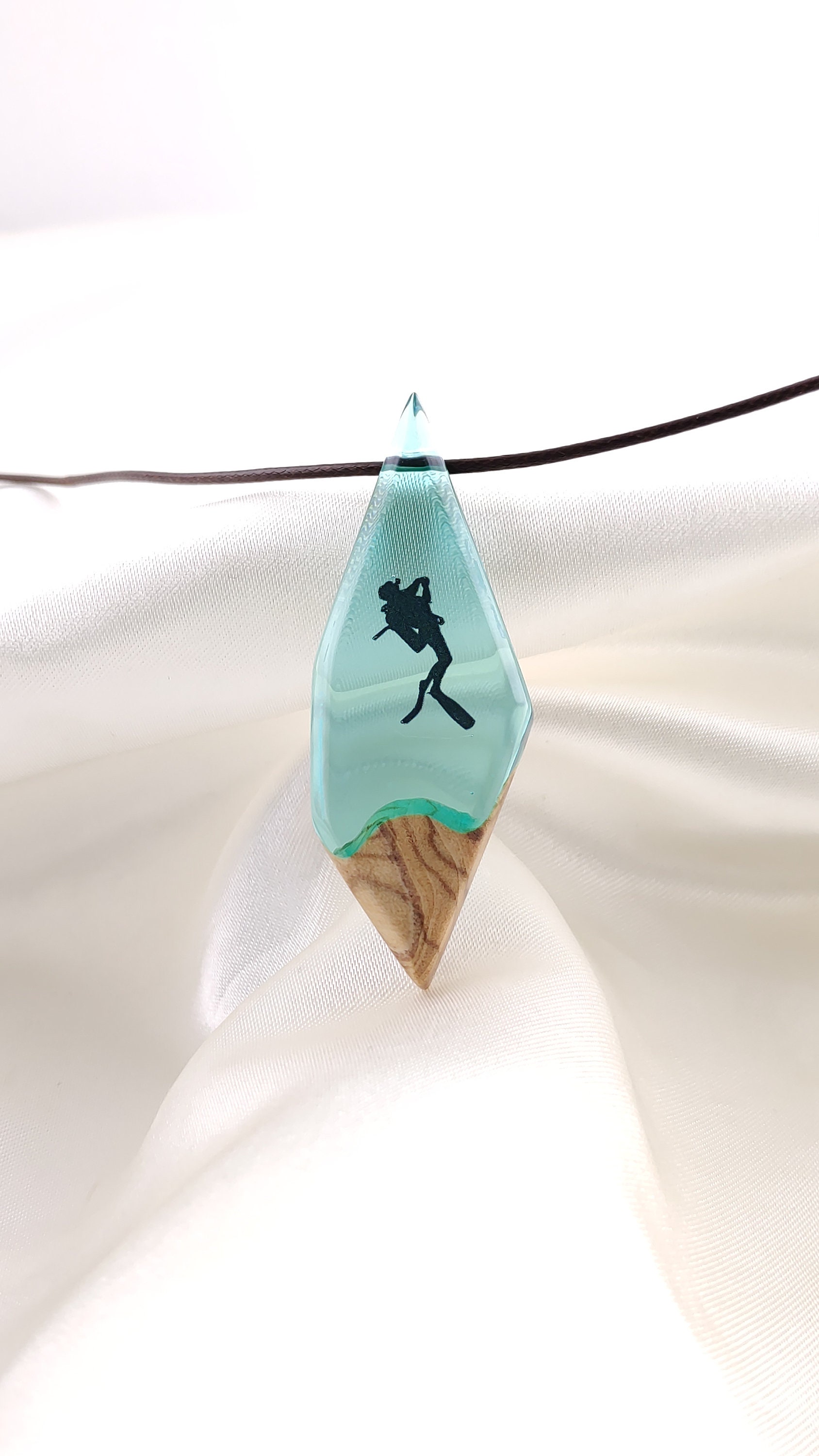 Scuba Diver Necklaces, Diver Gift, Diver Figurine Necklaces for Man ...