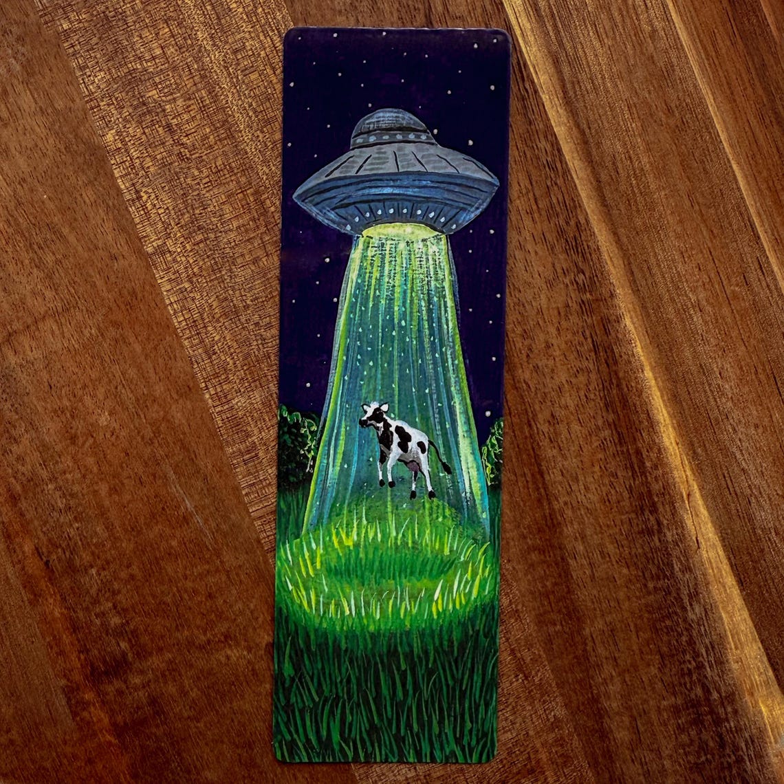 Alien Spaceship Bookmark - Etsy