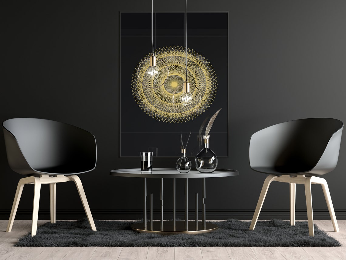 Printable Sacred Geometry | Golden Torus Eye | Crystal Grid Template ...