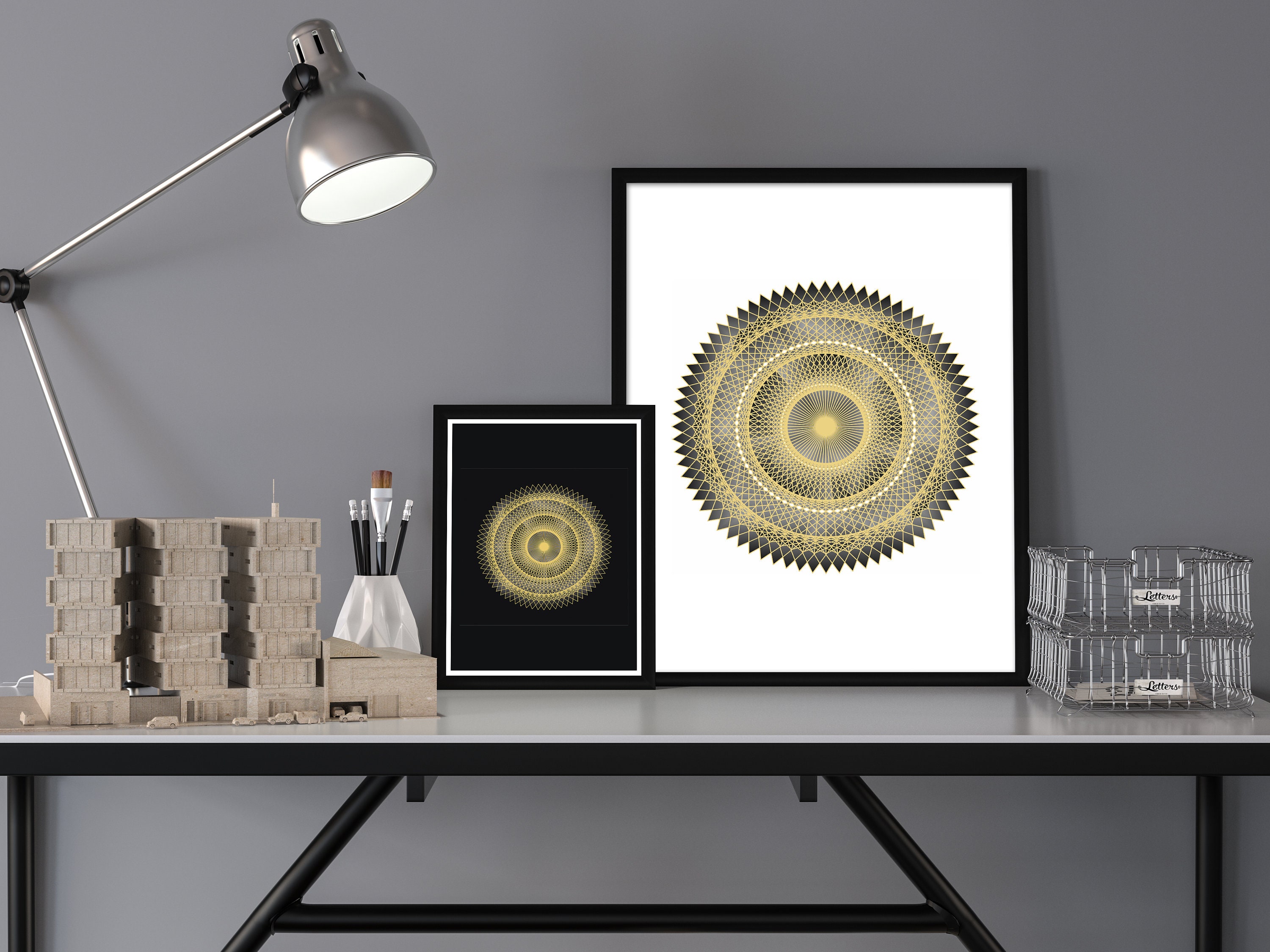 Printable Sacred Geometry | Golden Torus Eye | Crystal Grid Template ...