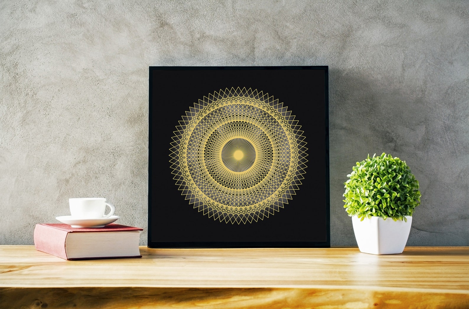 Printable Sacred Geometry | Golden Torus Eye | Crystal Grid Template ...