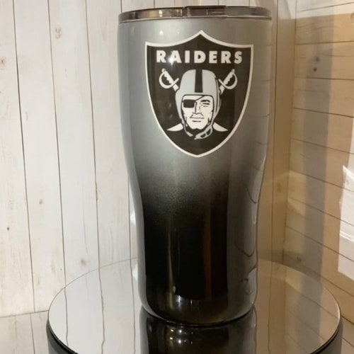 Las Vegas Raiders Powdercoated Yeti Tumbler Free - Etsy