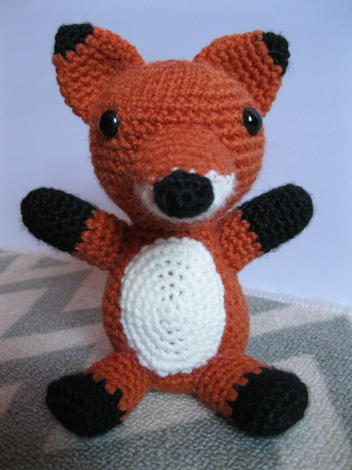 Red Fox Amigurumi Crochet Pattern - Pattern Only - Etsy