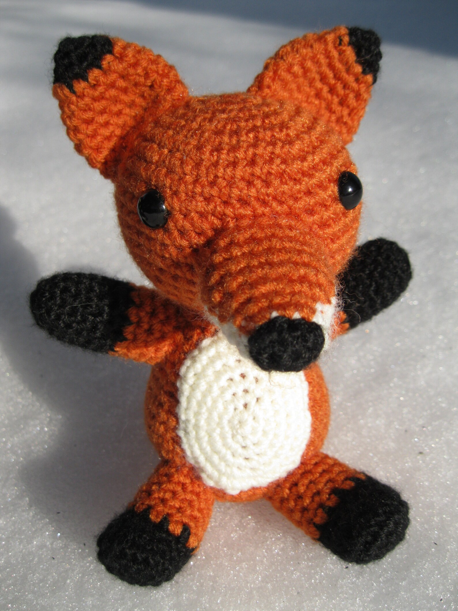 Red Fox Amigurumi Crochet Pattern - Pattern Only - Etsy
