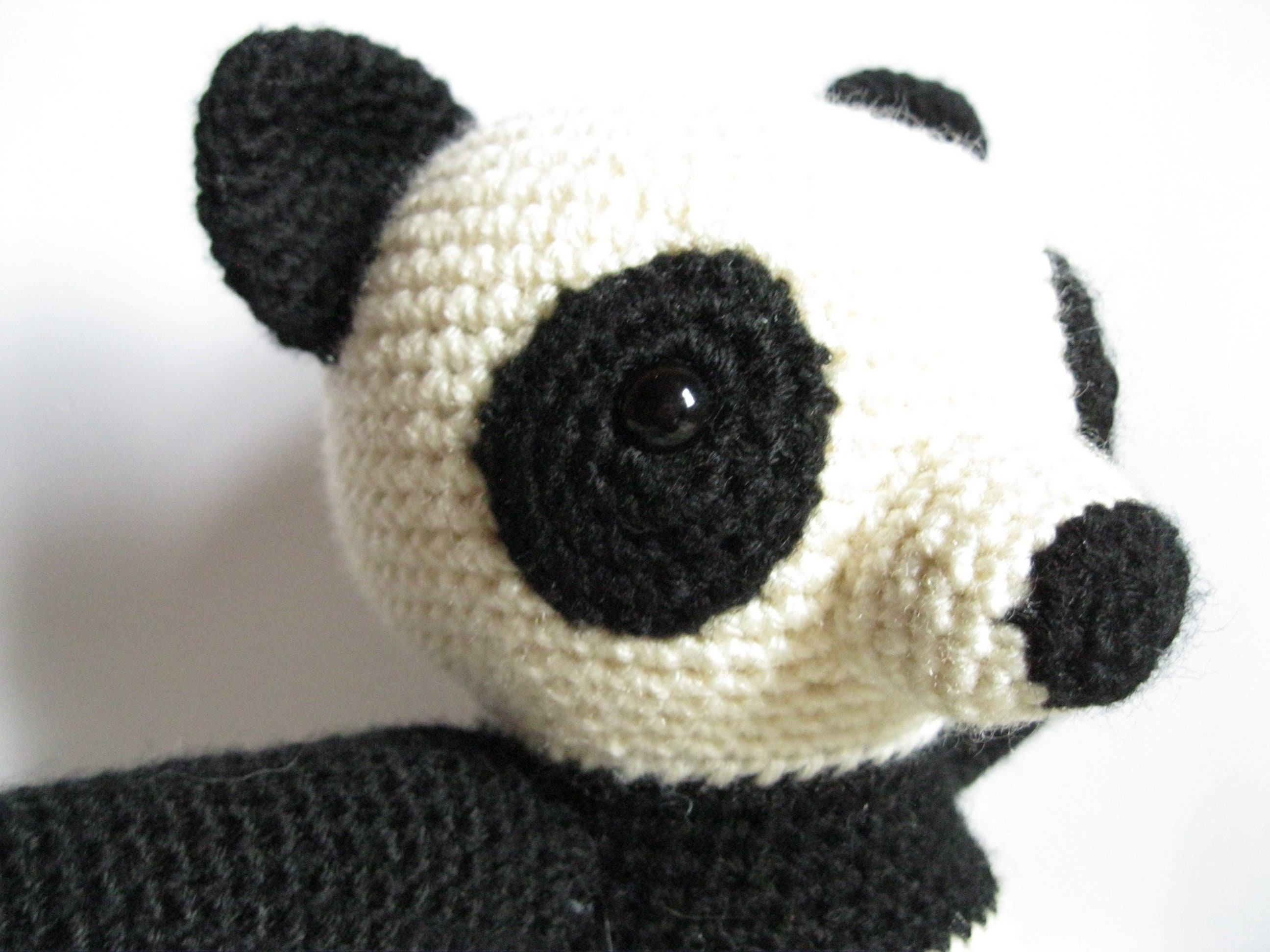 Panda Amigurumi Crochet Pattern - Pattern Only - Etsy