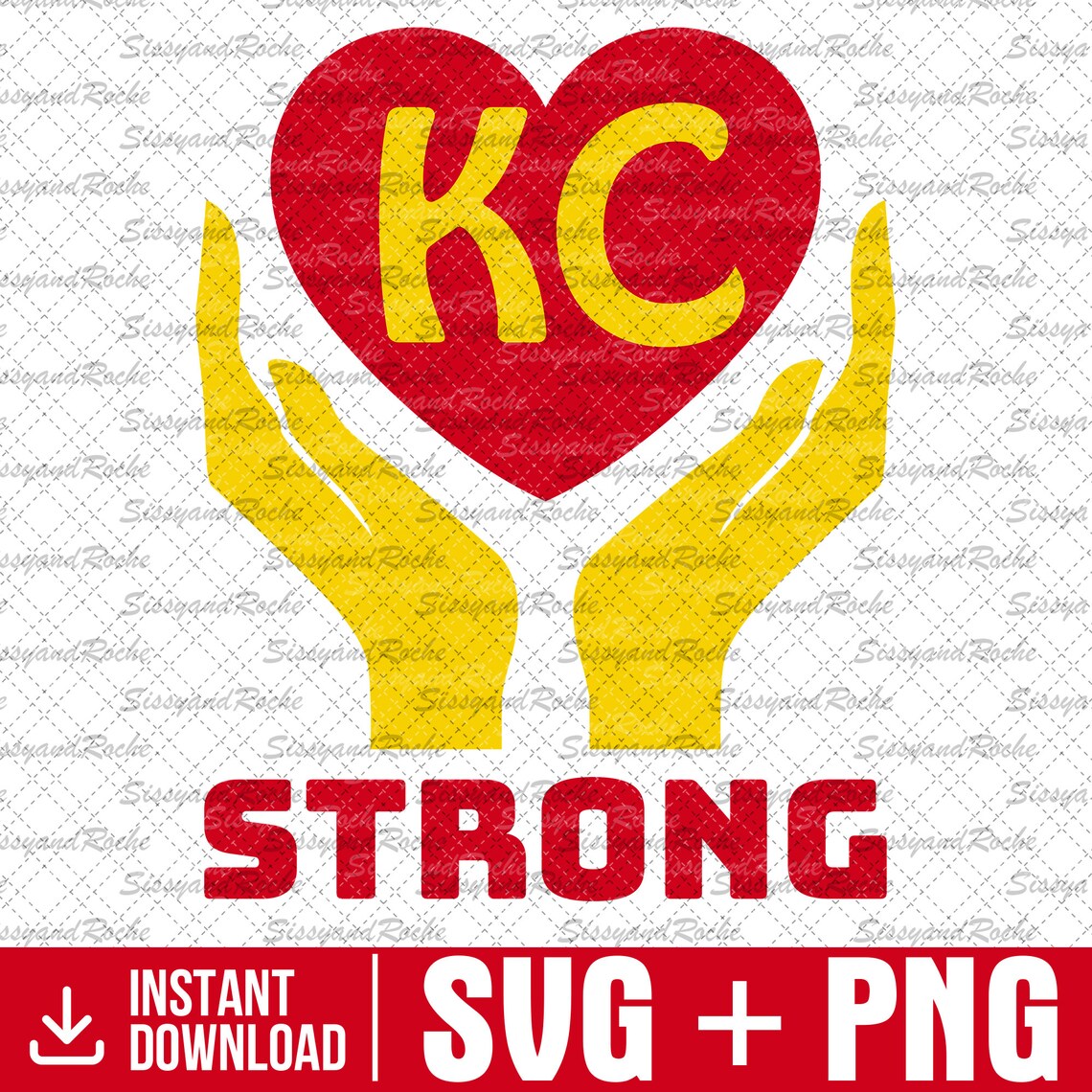 KC Strong SVG PNG Instant Download Kansas Strong Waterslide Image ...